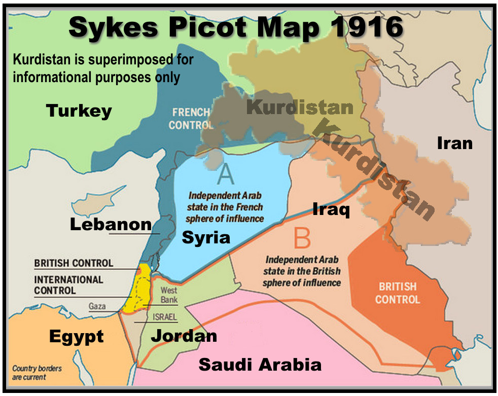 Are We Witnessing a Kurdish State 100 Years on “Sykes-Picot” Agreement ...